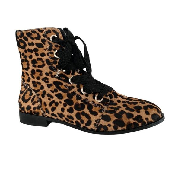 kate spade | Shoes | Kate Spade Romia Leopard Print Calf Hair Boots ...